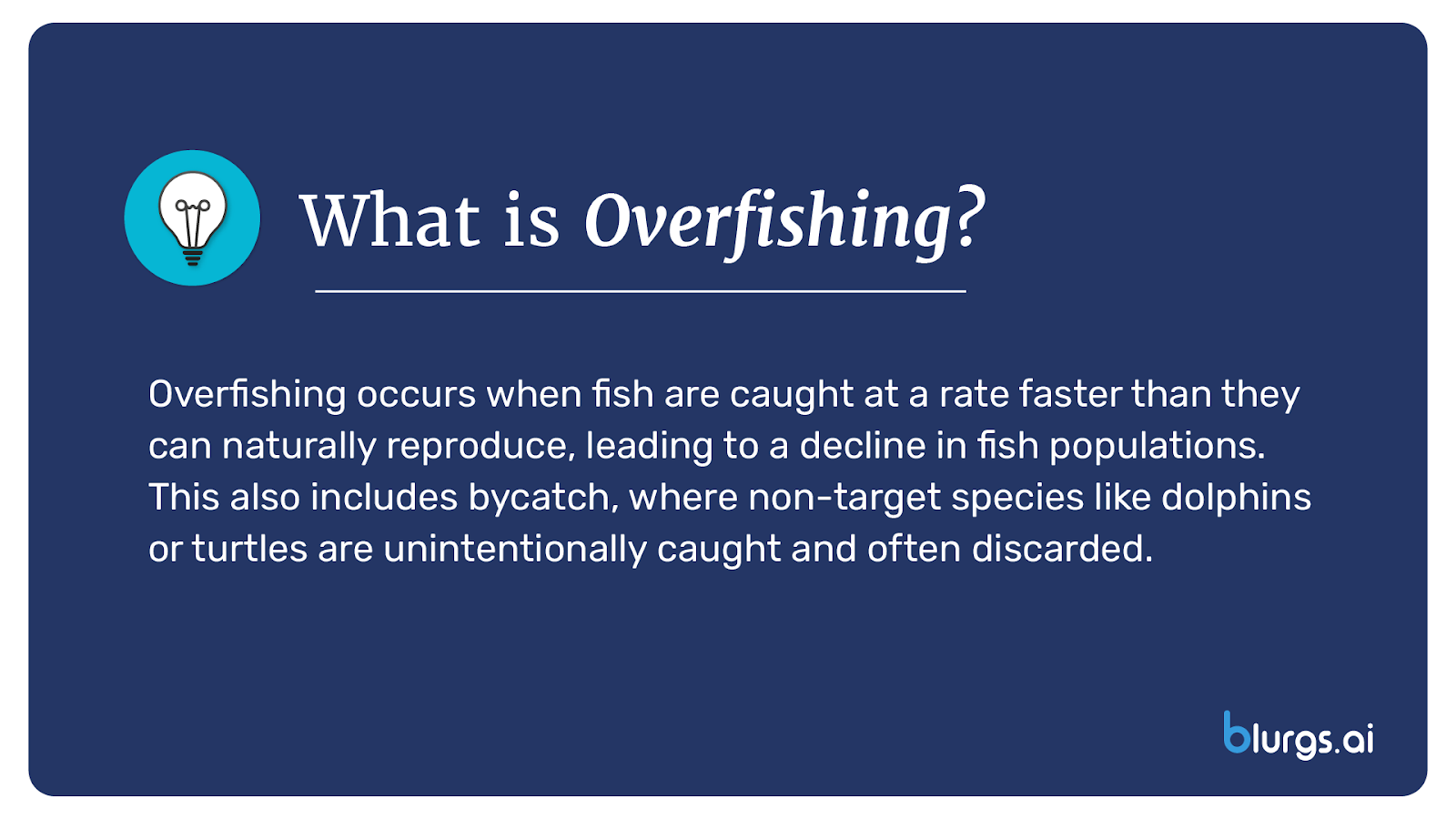 AI Solutions: Stop Overfishing and Protect Marine Ecosystems